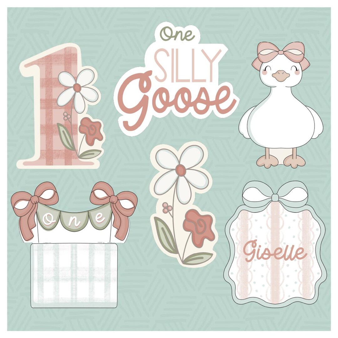 Coquette One Silly Goose Cookie Cutter Set - Etsy