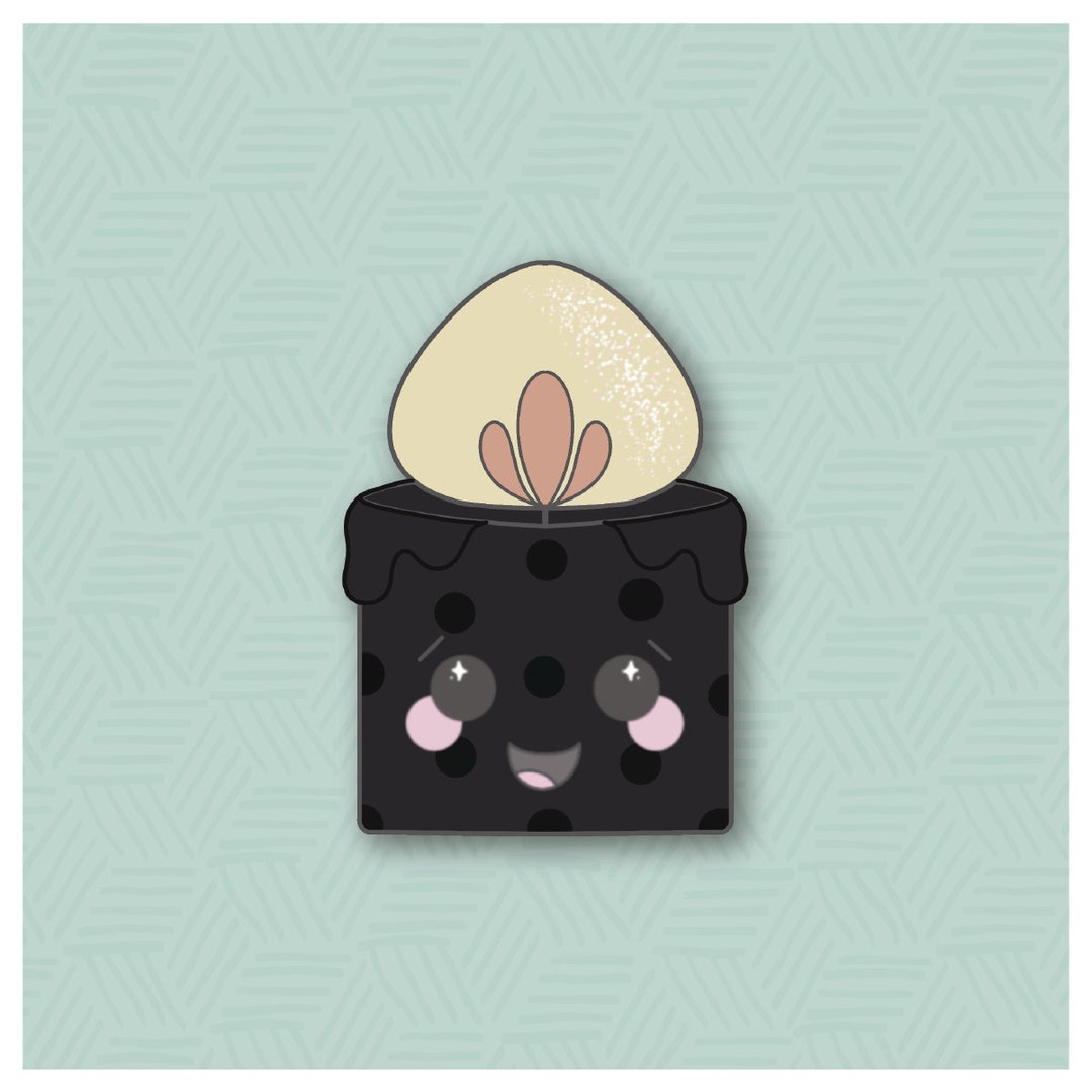 Kawaii Melting Candle Cookie Cutter - Etsy