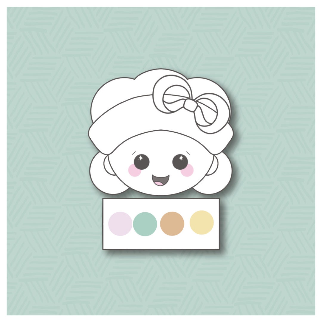 Paint Your Own Girly Pilgrim Plaque Cookie Cutter - Etsy
