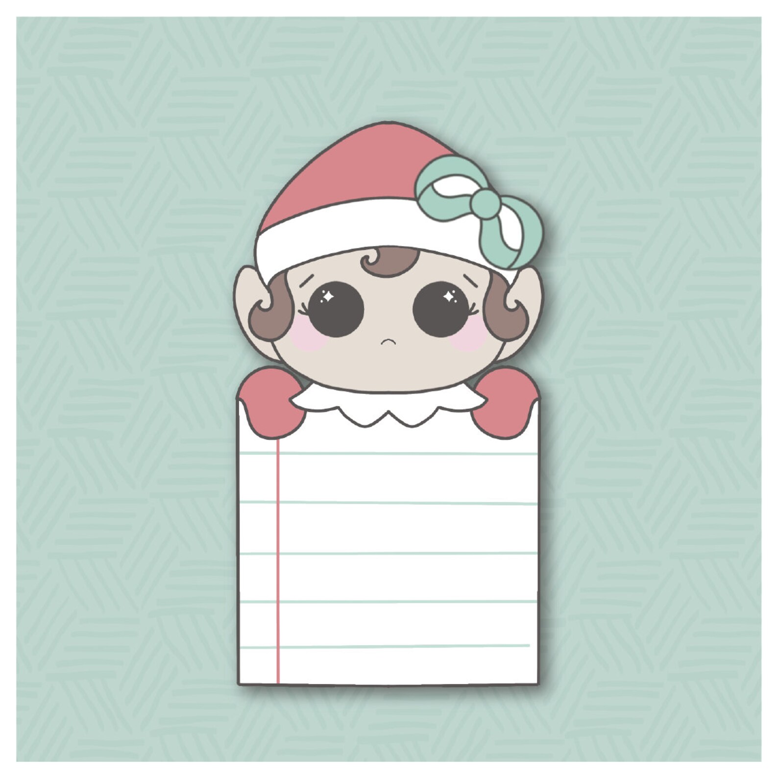 Girly Elf Letter Plaque Cookie Cutter - Etsy