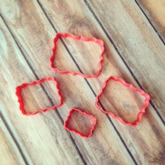 Wood Plaque Cookie Cutter STL Instant Download Wood Plaque Cookie ...