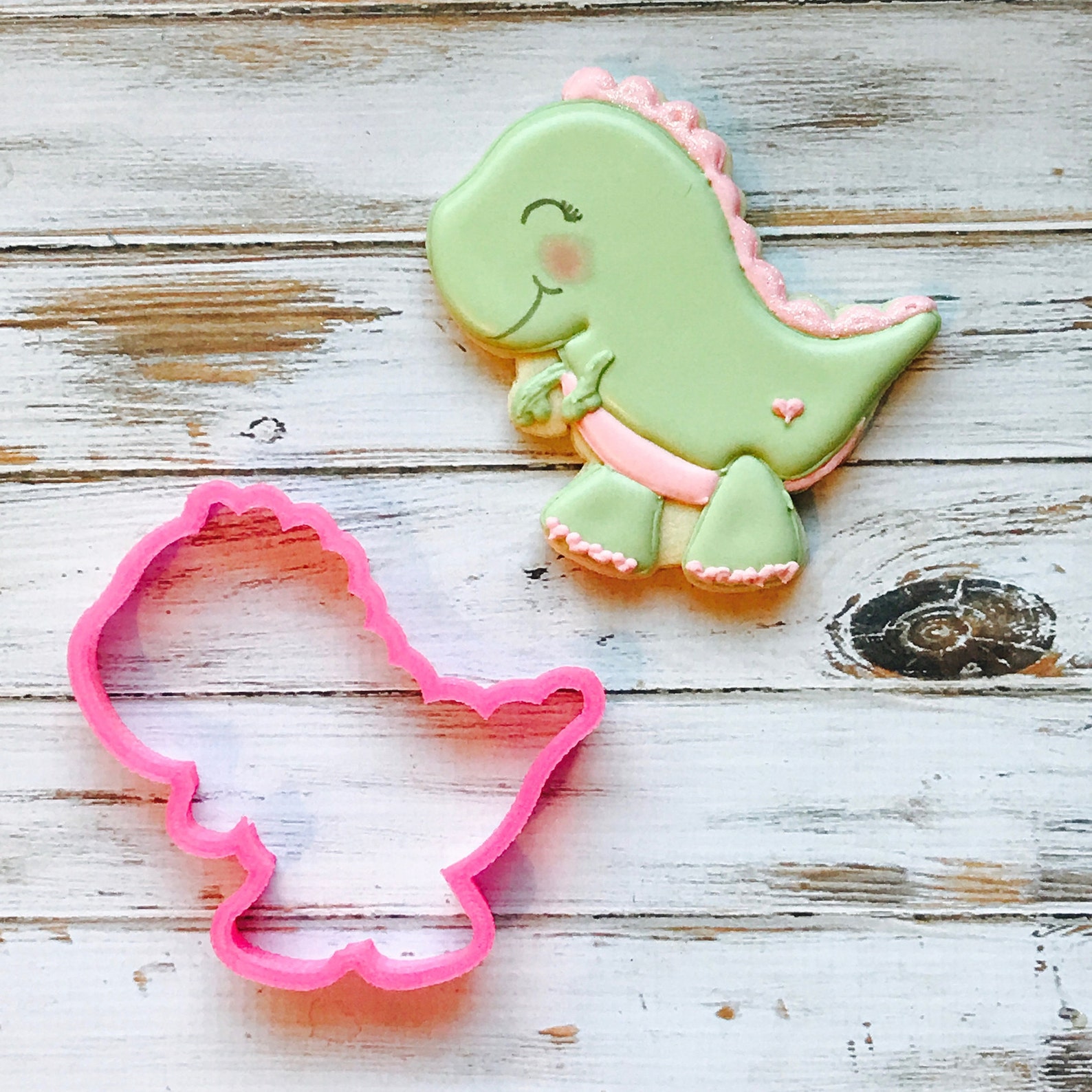 Chubby T-rex Cookie Cutter - Etsy