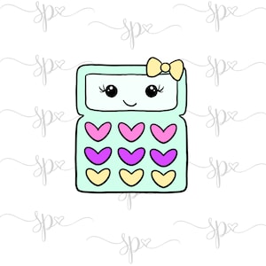 Kawaii Calculator Cookie Cutter - Etsy