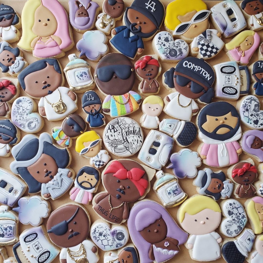 Rappers Cookie Cutters by the Painted Box ( This is NOT the Class Set ...