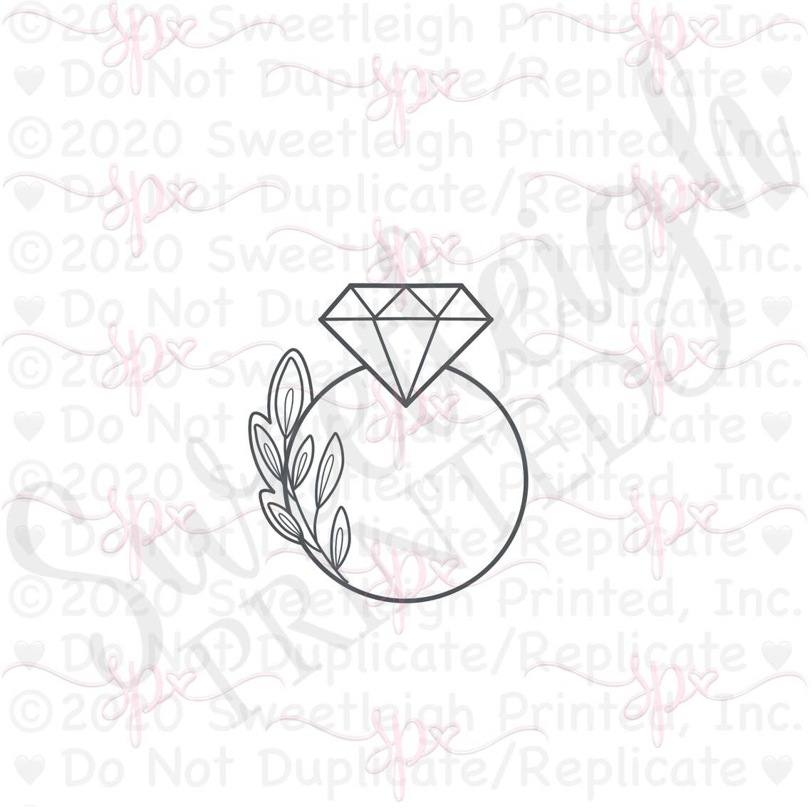 Greenery Ring Cookie Cutter - Etsy