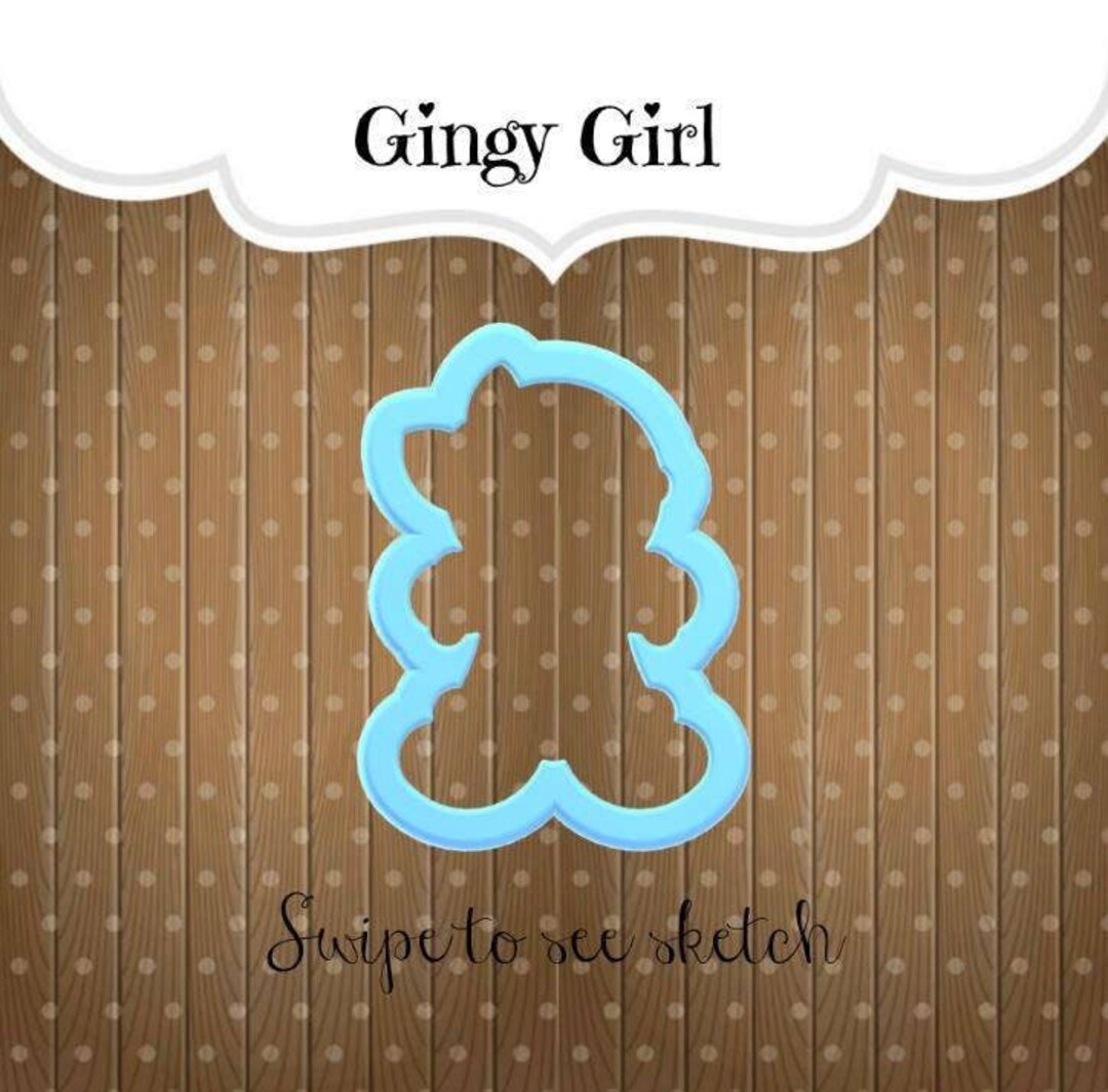 Gingy Girl Cookie Cutter - Etsy