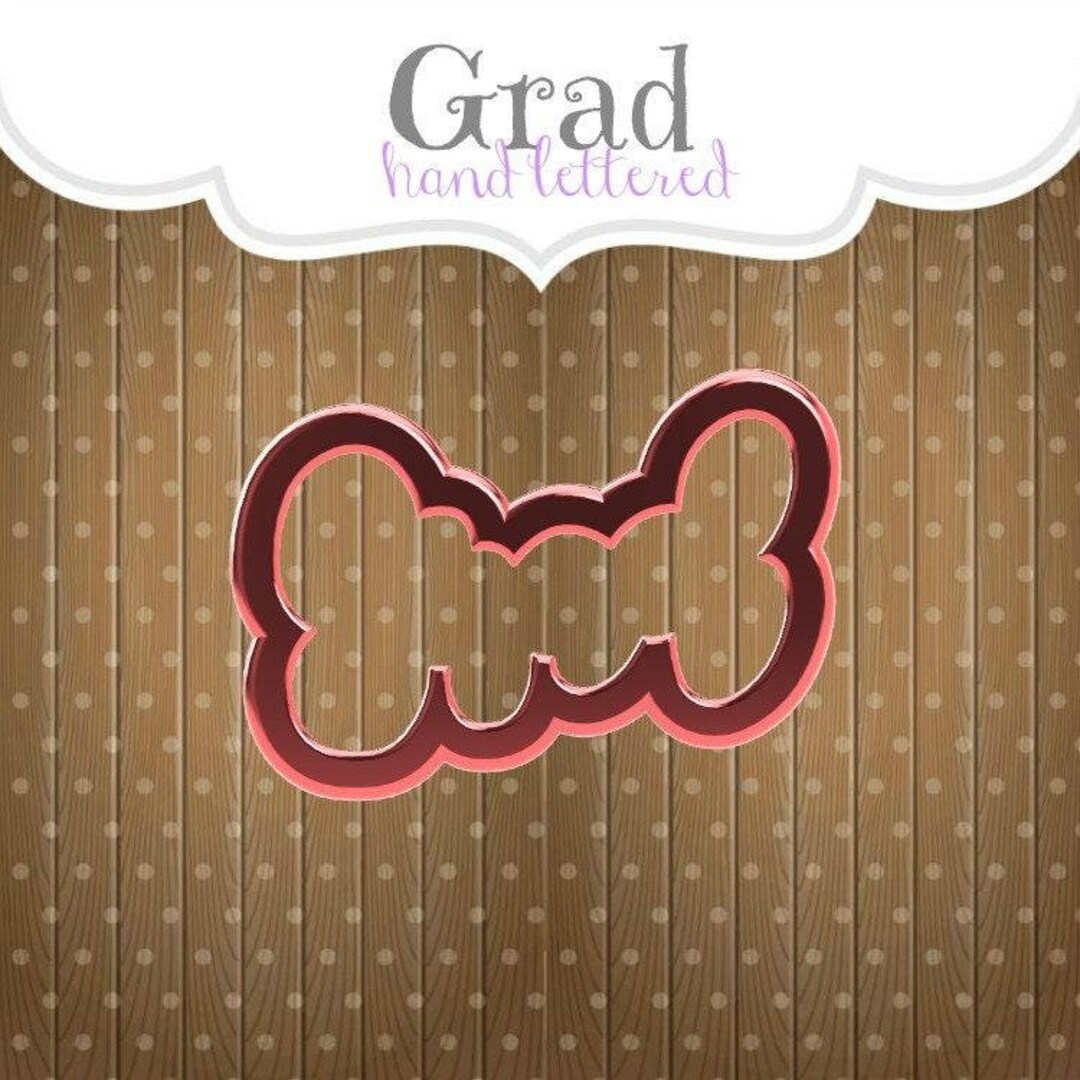Grad Hand Lettered Cookie Cutter - Etsy