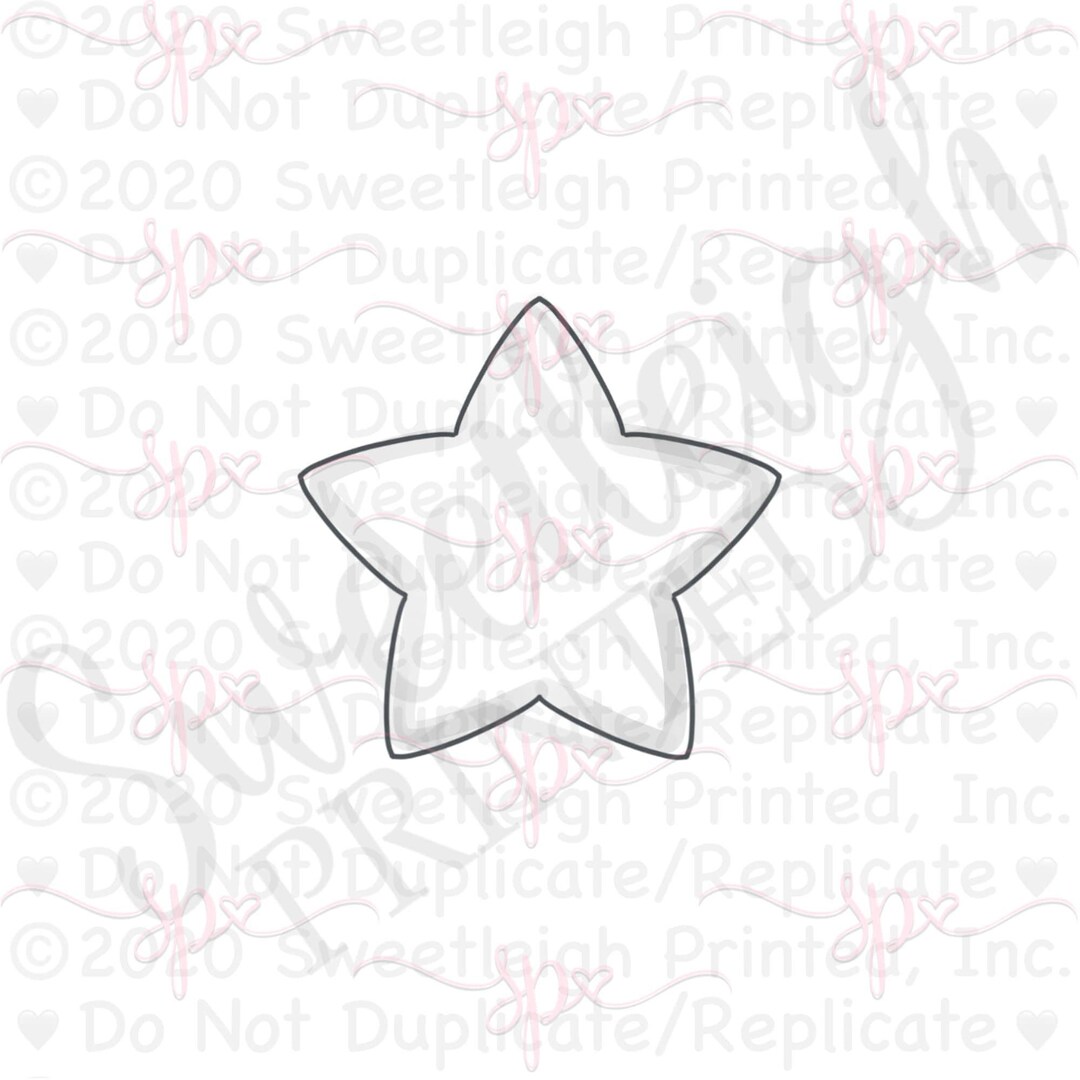 Star 5 Cookie Cutter - Etsy
