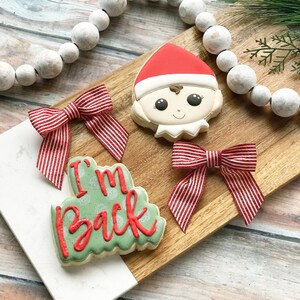 I'm Back Hand Lettered Cookie Cutter - Etsy
