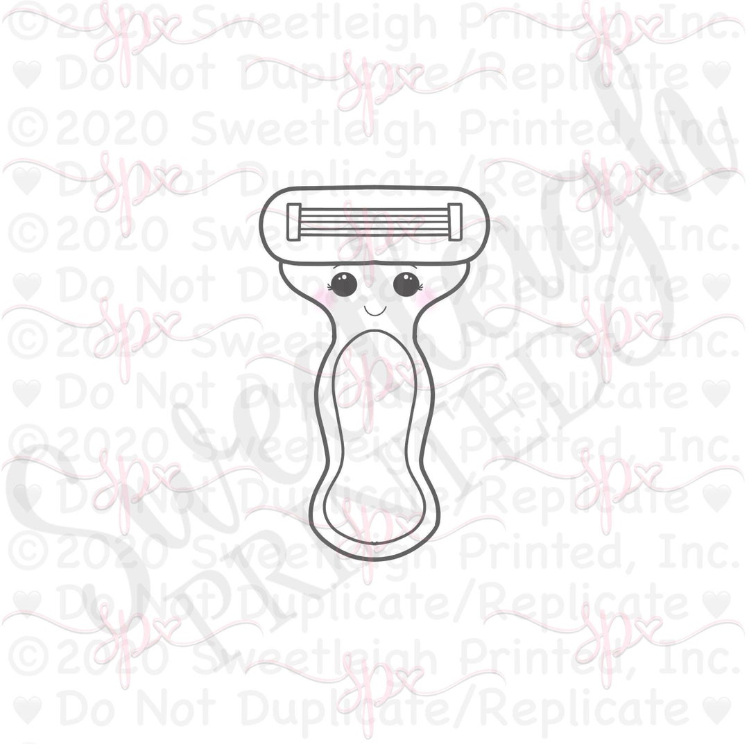 Kawaii Razor Cookie Cutter - Etsy