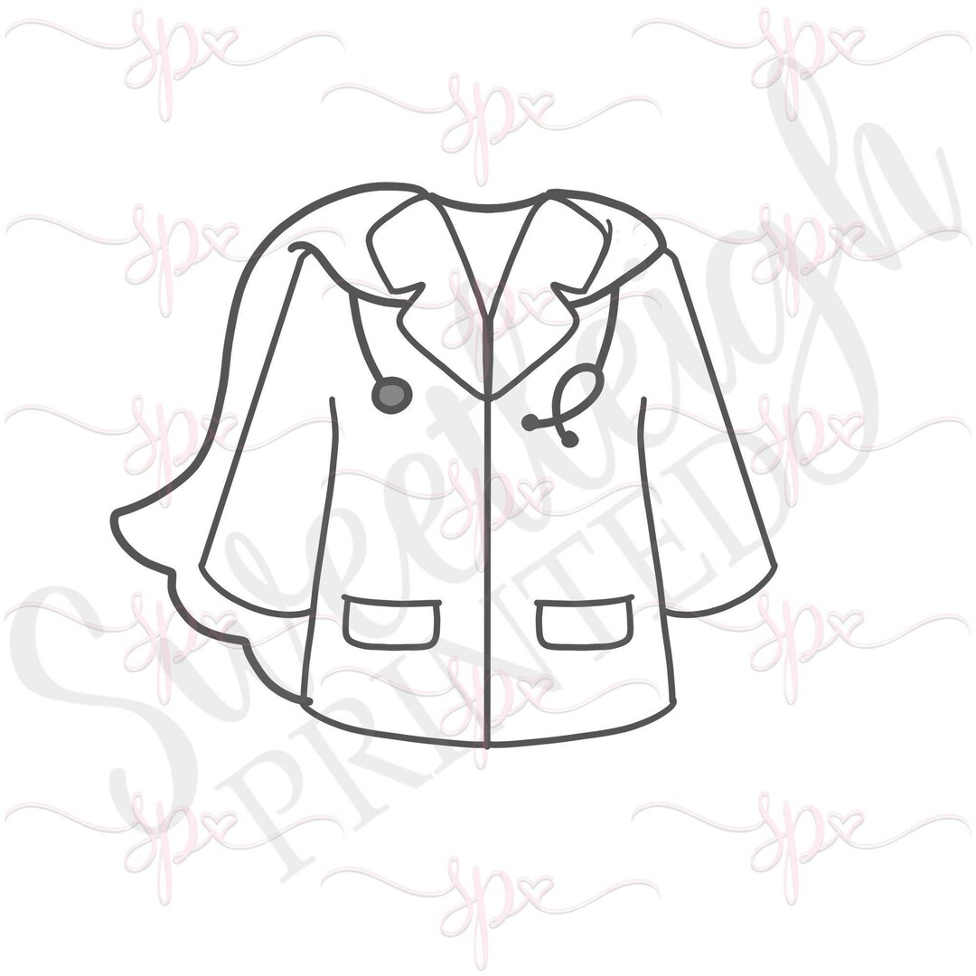 Super Hero Doctor Coat Cookie Cutter - Etsy