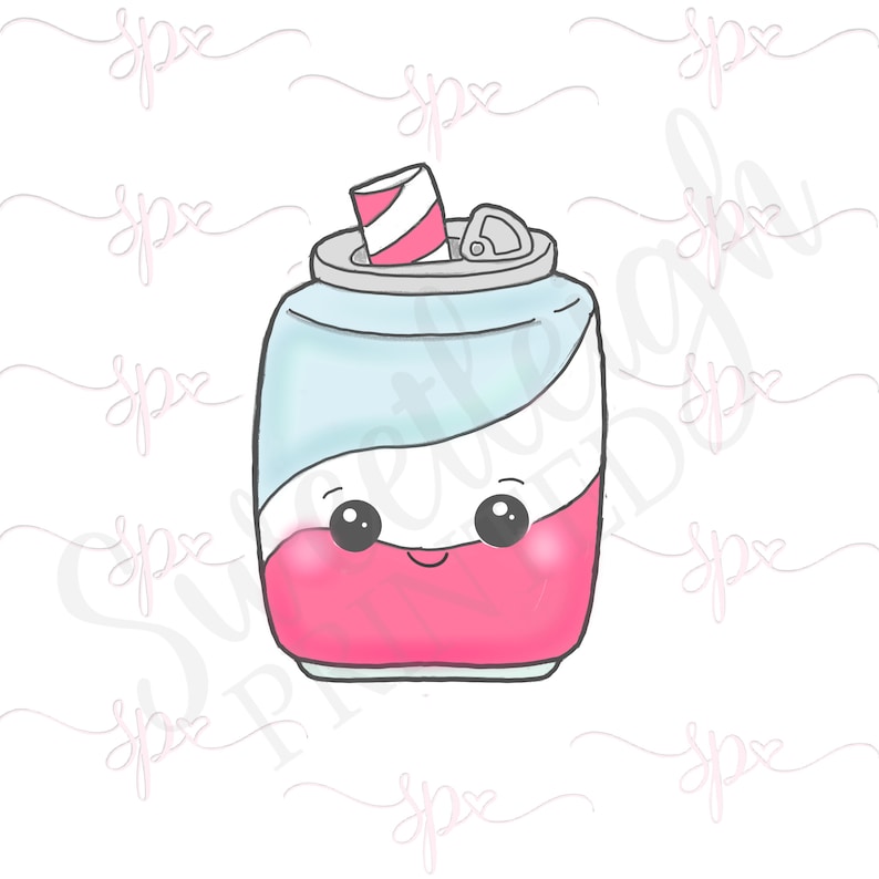 Kawaii Cola Can Cookie Cutter - Etsy