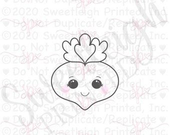 Beet or Radish Cookie Cutter - Etsy