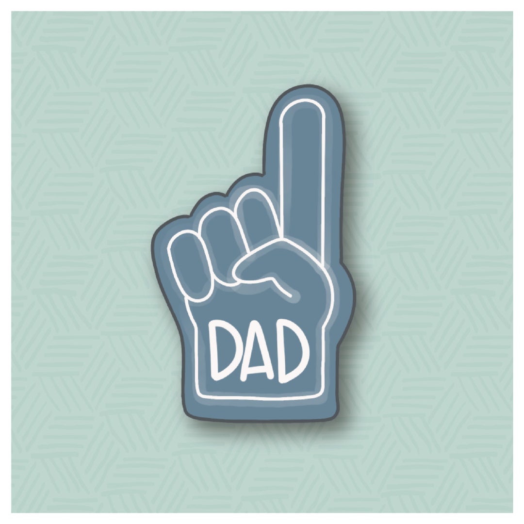 Tall Foam Finger Cookie Cutter - Etsy