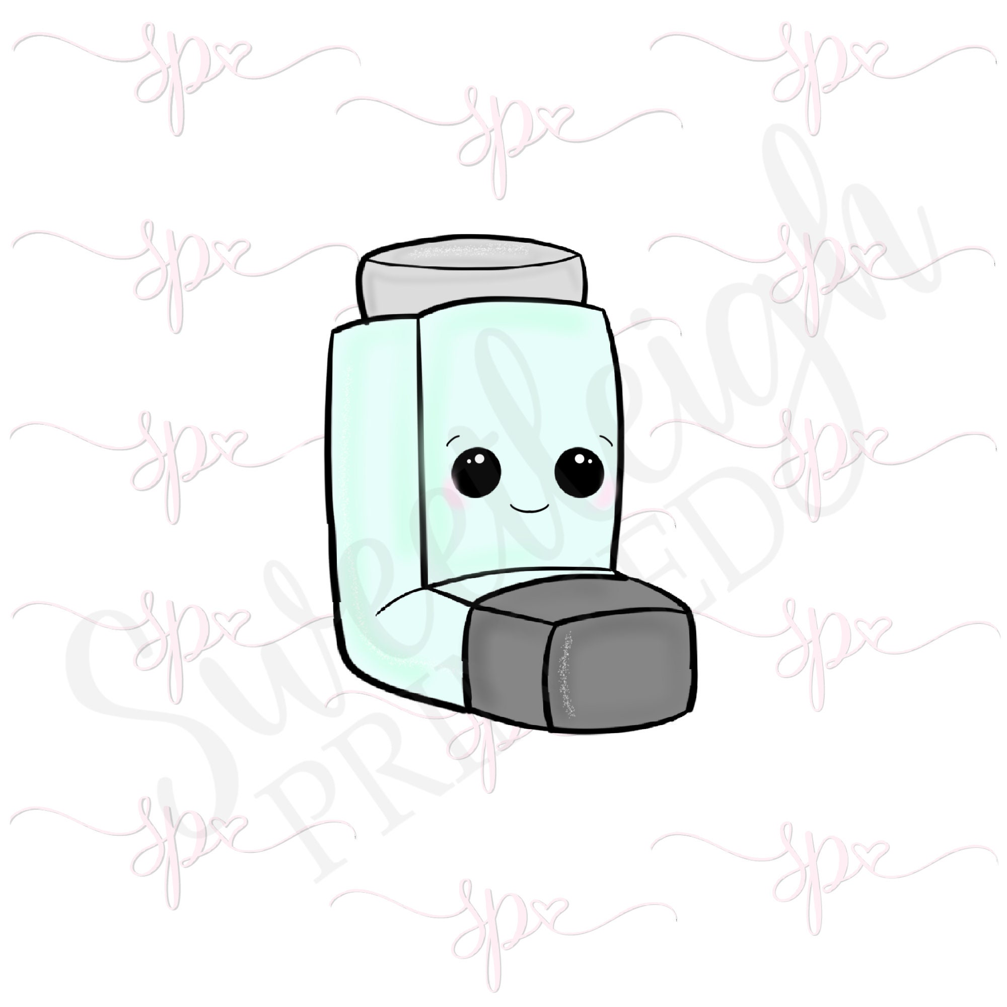 Kawaii Inhaler Cookie Cutter - Etsy Canada