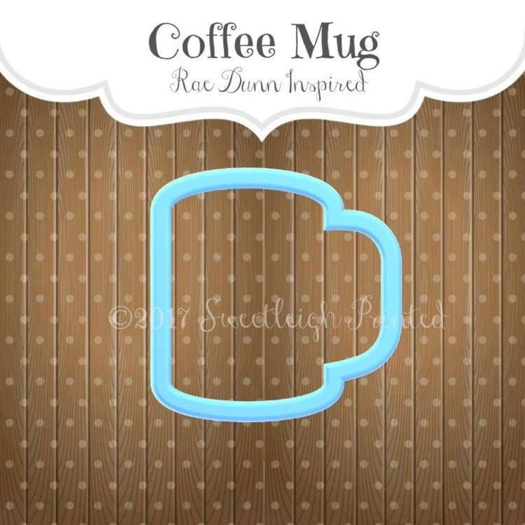 Coffee Mug Cookie Cutter - Etsy