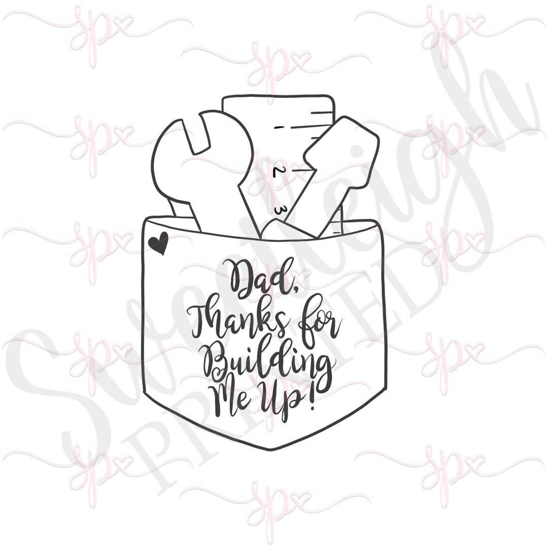 Tool Pocket Cookie Cutter - Etsy