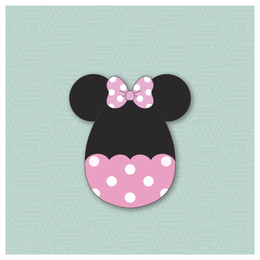Girly Mouse Easter Egg Cookie Cutter - Etsy