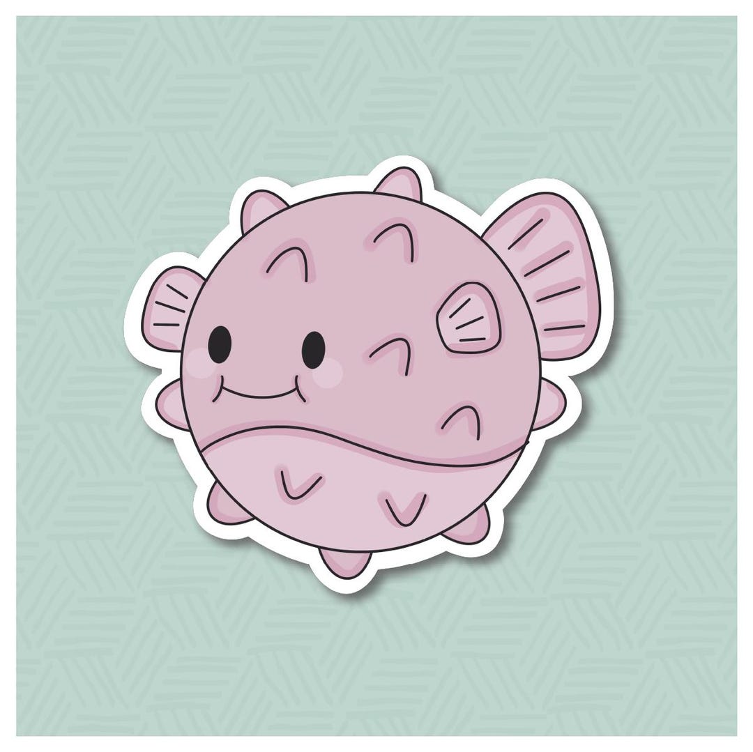 Kawaii Pufferfish Cookie Cutter - Etsy