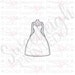 Modest Ball Gown Cookie Cutter - Etsy