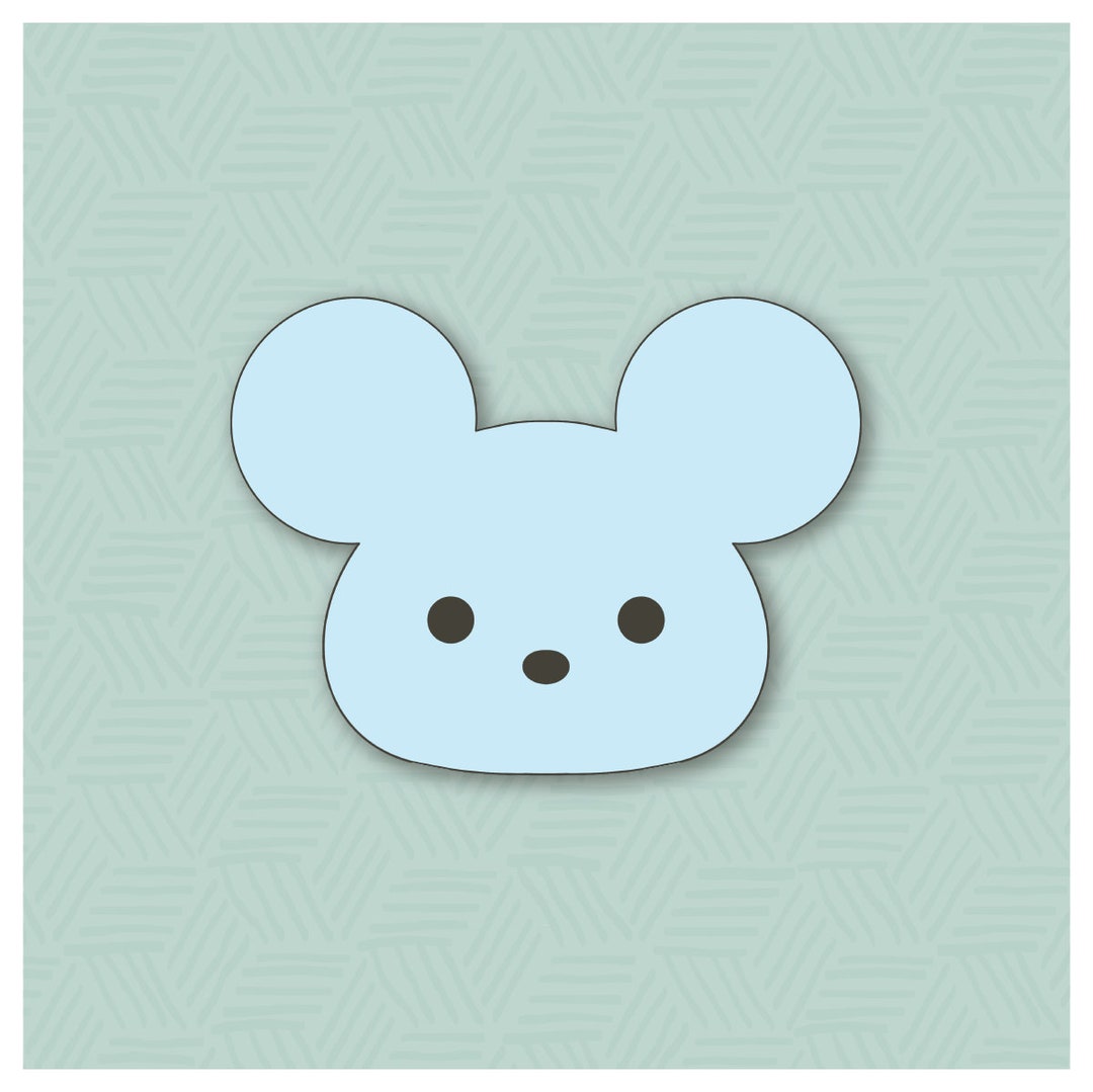Mouse Mallow Bunny Face Cookie Cutter - Etsy
