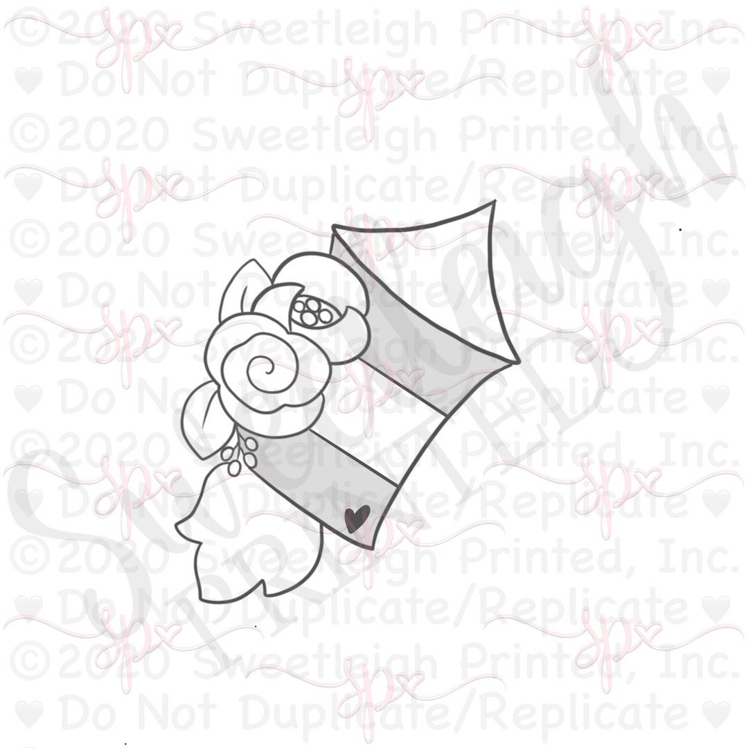 Floral Firecracker Cookie Cutter - Etsy