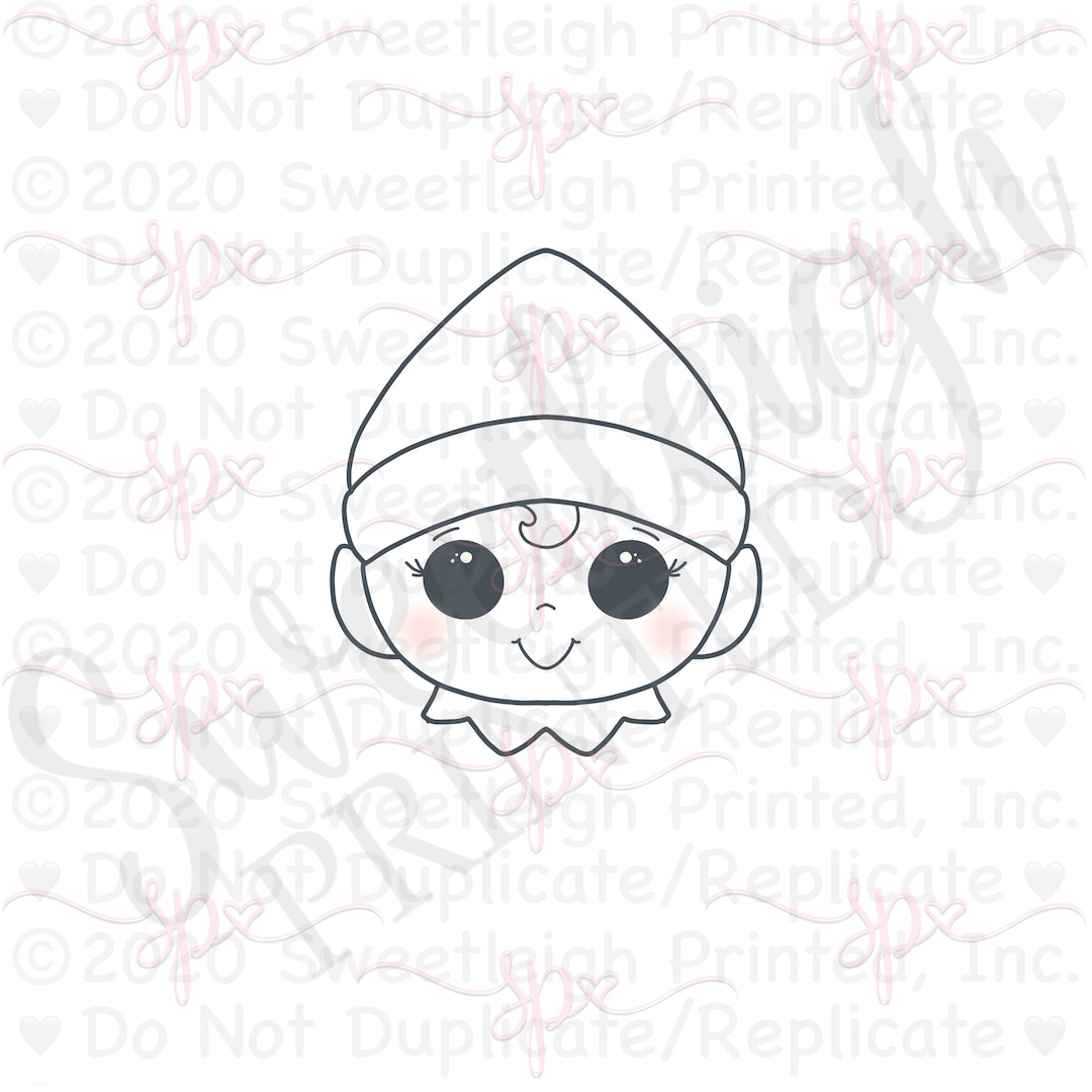 Shelf Elf Face Cookie Cutter - Etsy