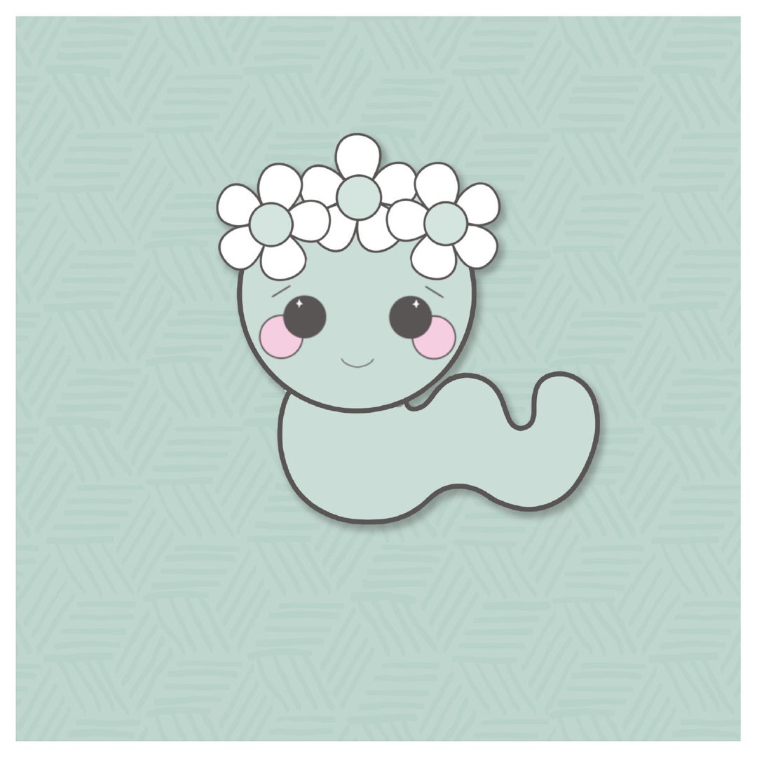Daisy Chain Worm Cookie Cutter - Etsy