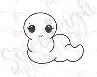 Grad Worm Cookie Cutter - Etsy