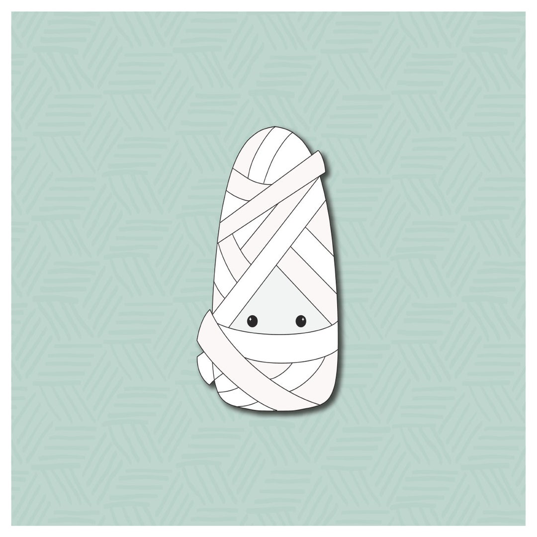 Tall Mummy Cookie Cutter - Etsy