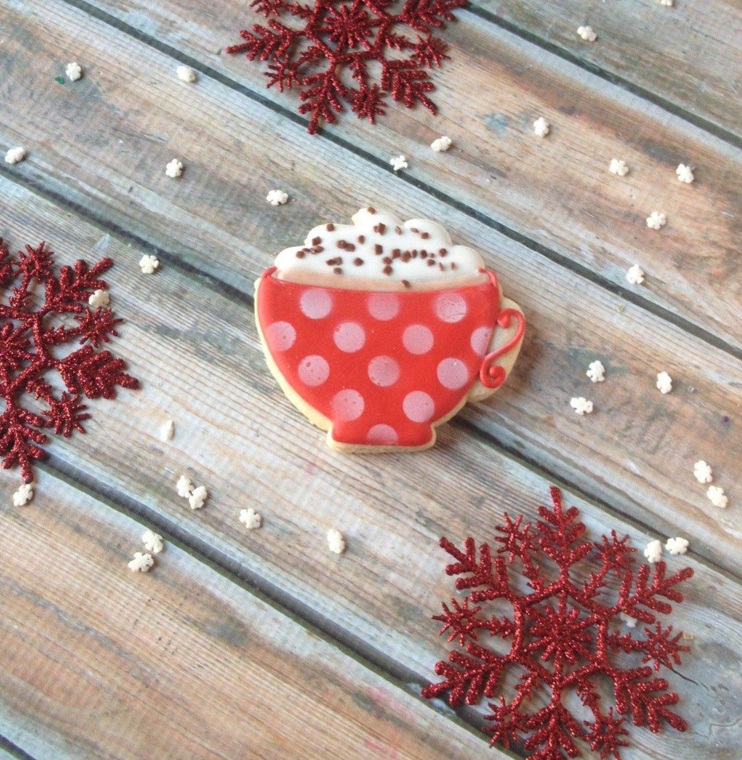 Fluffy Cocoa Cookie Cutter - Etsy