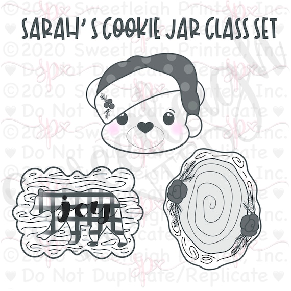 Sarah's Cookie Jar Class Set Cookie Cutters | Etsy