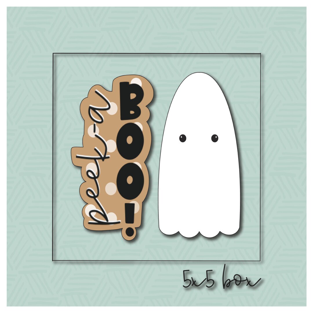 Peekaboo 2 Piece Cookie Cutter Set - Etsy