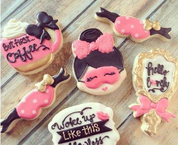 Girly Sleep Mask Cookie Cutter | Etsy