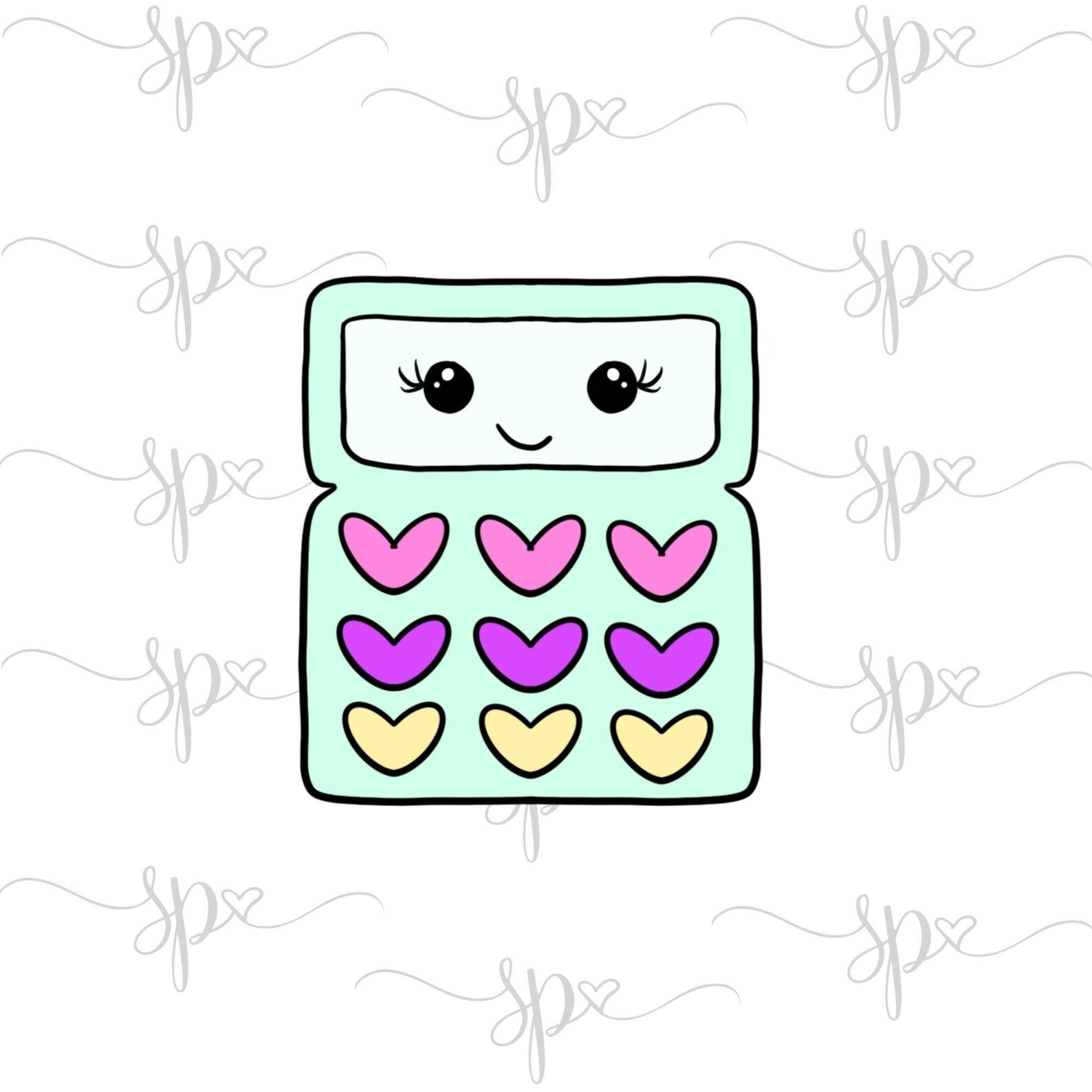 Kawaii Calculator Cookie Cutter - Etsy
