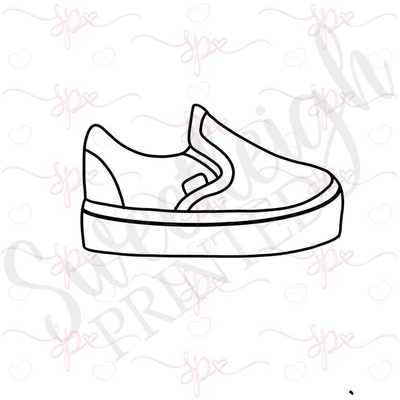Vans Shoe Cookie Cutter - Etsy