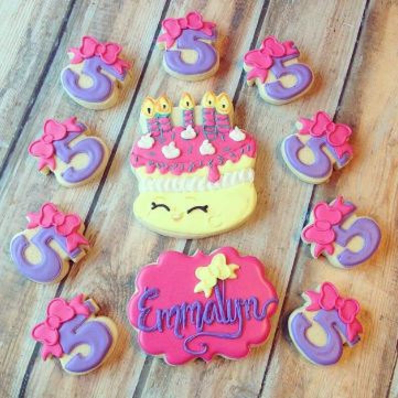 Bow Numbers Cookie Cutter Number Cookie Cutters | Etsy