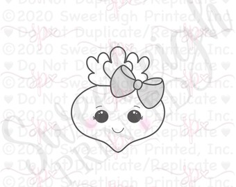 Beet or Radish Cookie Cutter - Etsy