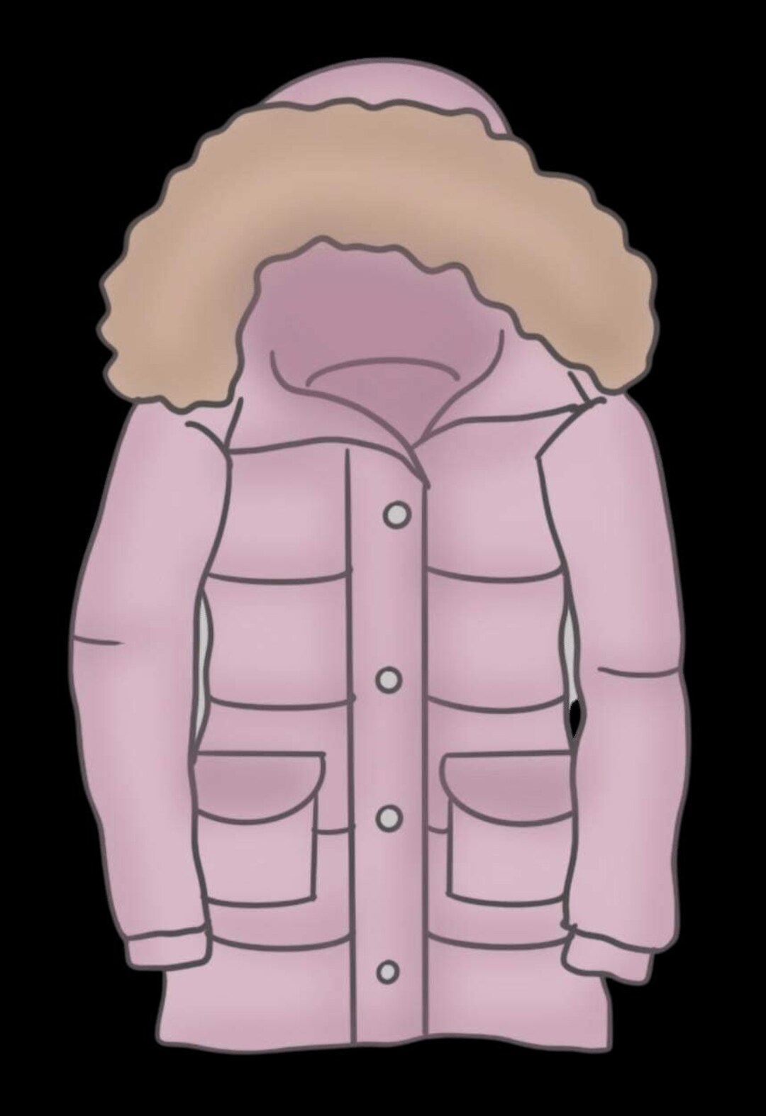 Puffy Jacket Cookie Cutter by Minniecakes - Etsy