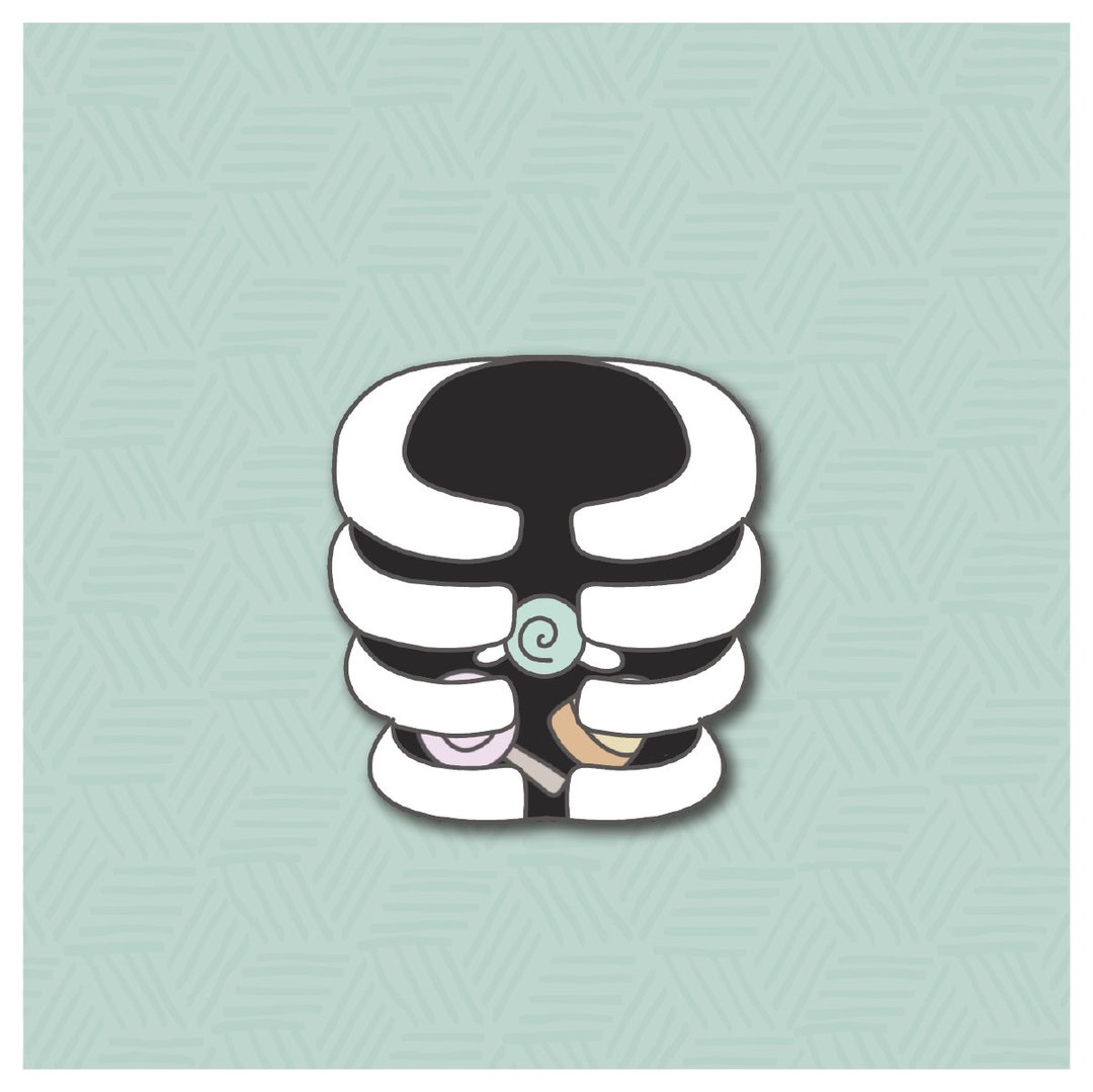 Chibi Ribs Cookie Cutter - Etsy