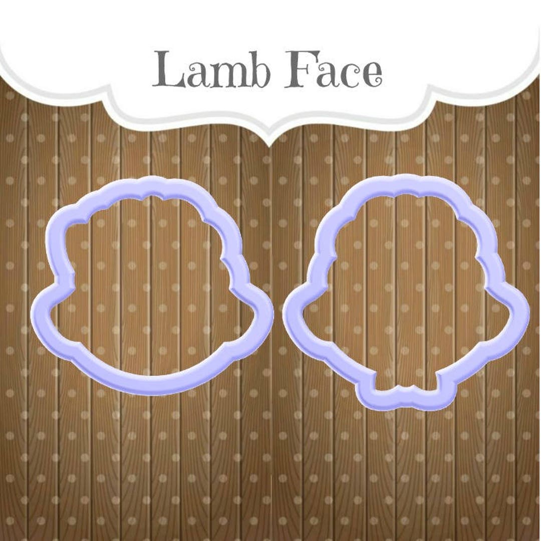 Lamb Face Cookie Cutter - Etsy