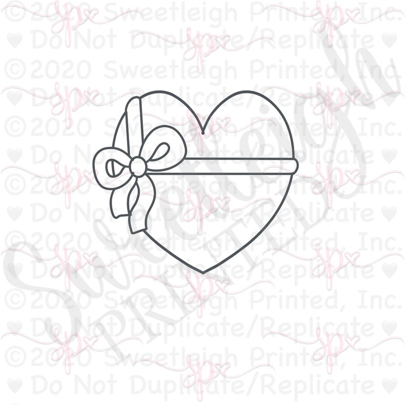 Heart Gift Box 2020 Cookie Cutter - Etsy