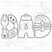 Grill/bbq DAD Letter Set Cookie Cutters - Etsy