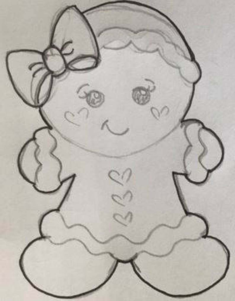 Gingy Girl Cookie Cutter | Etsy