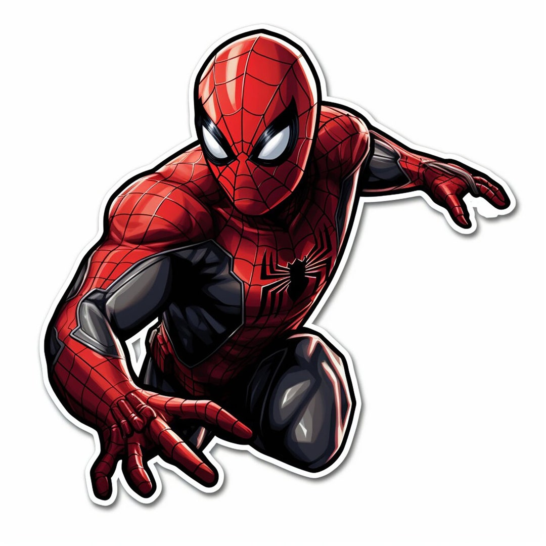 Spider Man Sticker - Etsy