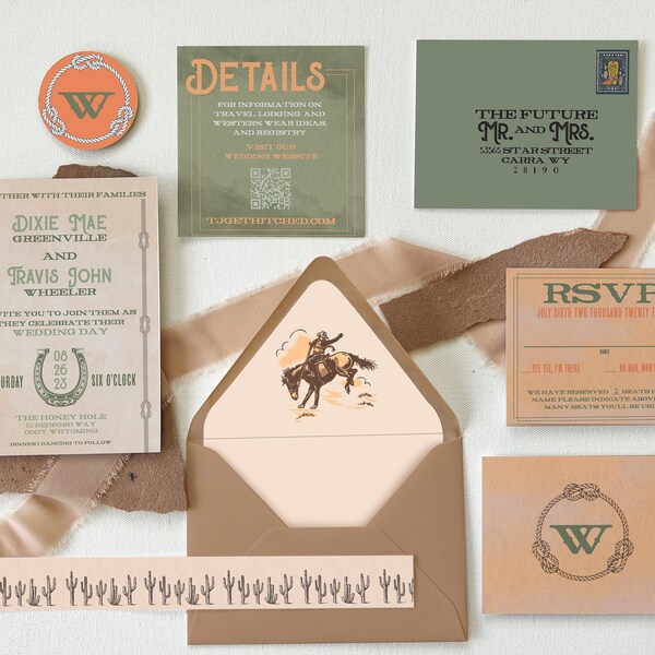 Western Wedding - Etsy