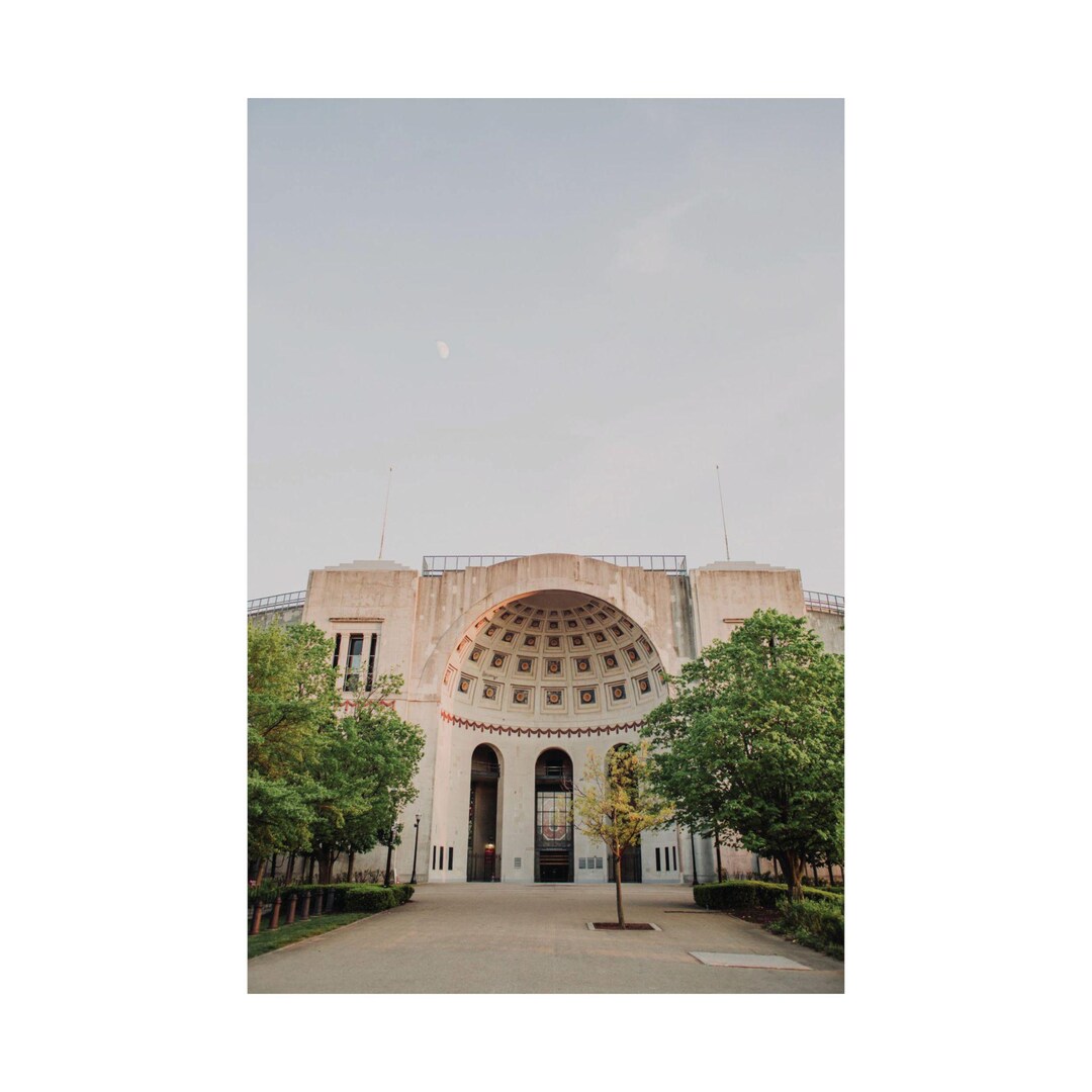 POSTER: Ohio State Buckeyes, OSU Campus, Rotunda, Football, Dorm, Decor ...