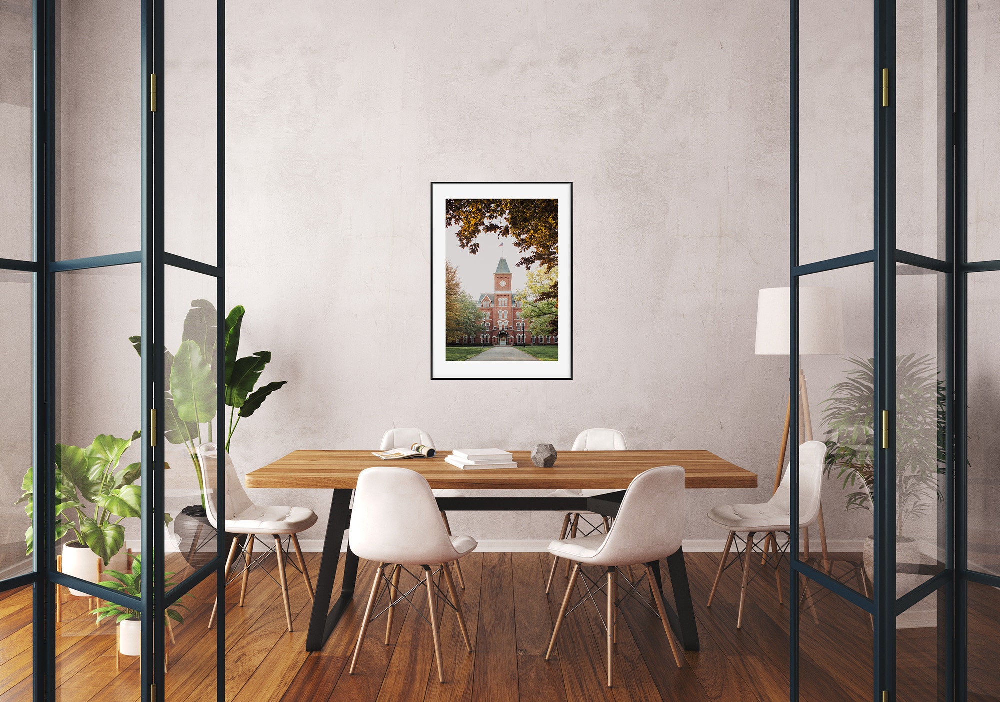 Ohio State University Hall Print, Buckeyes Wall Art, OSU Campus, the ...