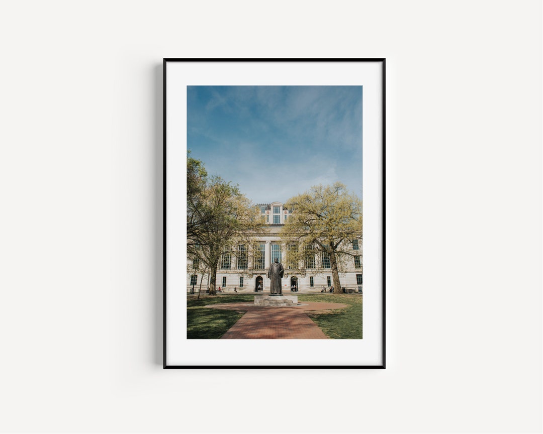 OSU Main Library the Oval Ohio State Campus Wall Art Office - Etsy