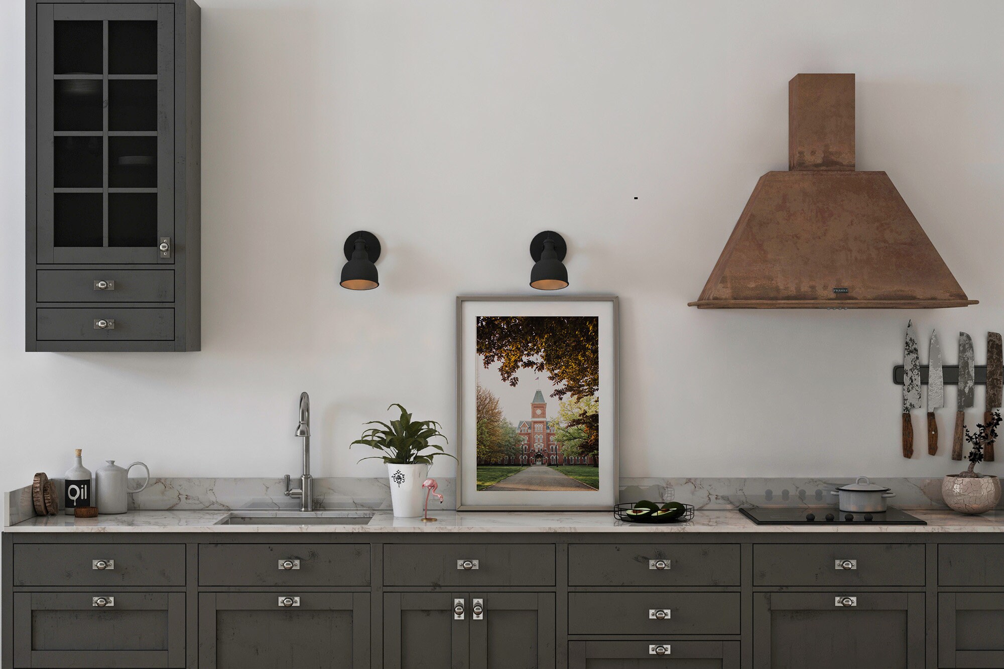 Ohio State University Hall Print, Buckeyes Wall Art, OSU Campus, the ...